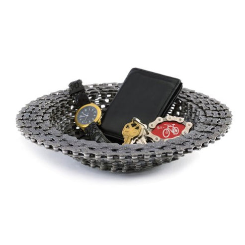Recycled Bike Chain Bowl – OddGifts.com