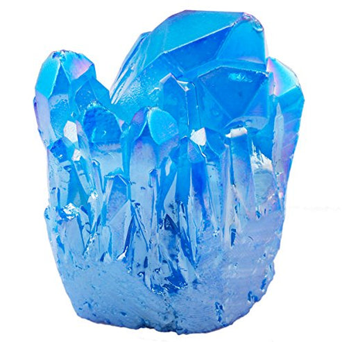 Blue Titanium Crystal Cluster – OddGifts.com