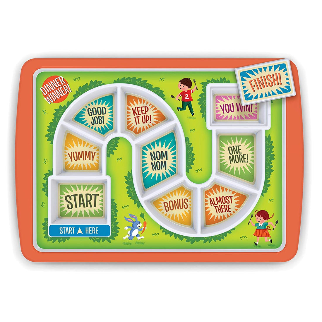 Kids Dinner Winner Plate – OddGifts.com