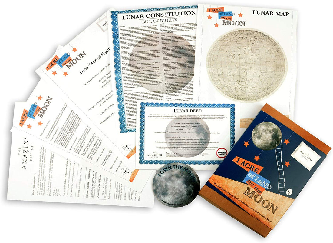 Own An Acre Of Land on the Moon – OddGifts.com