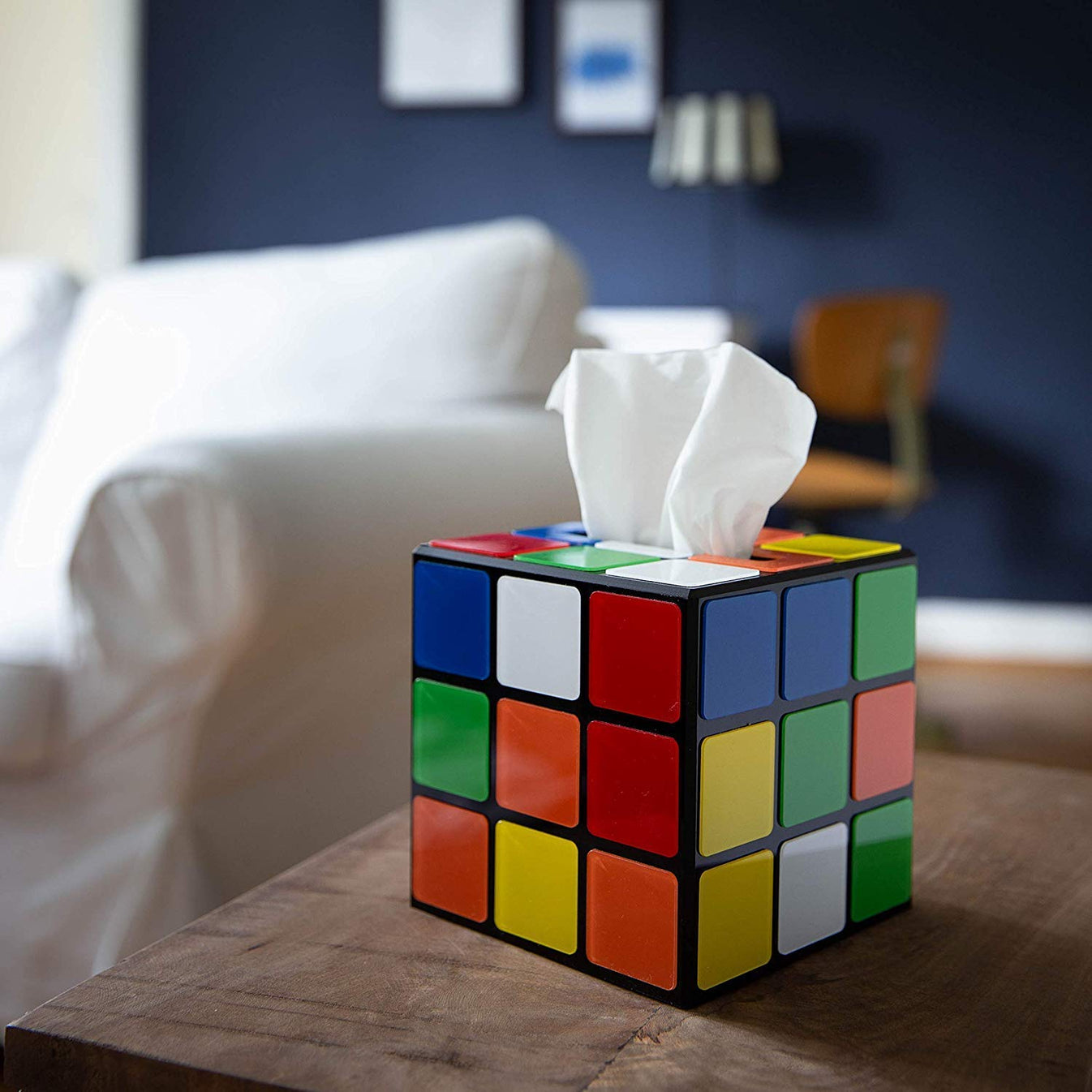 Rubiks Cube Tissue Box – OddGifts.com
