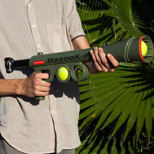 Bazooka Dog Ball Launcher – OddGifts.com