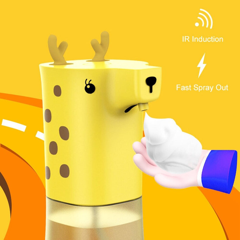 This cute kids soap dispenser is both fun and functional. – Odd Gifts.com