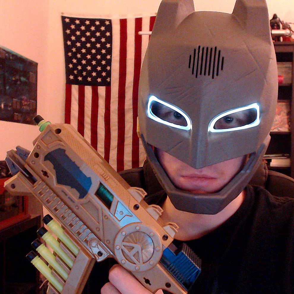 Batman Mask With Voice Changer – Odd Gifts.com