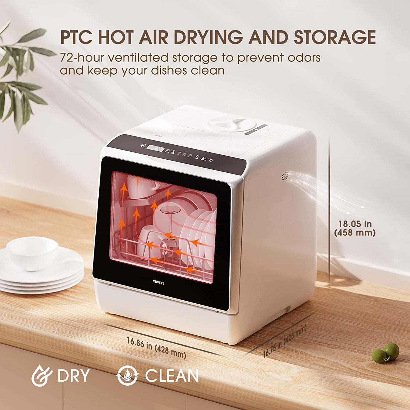 This portable, compact dishwasher is perfect for tiny spaces ...