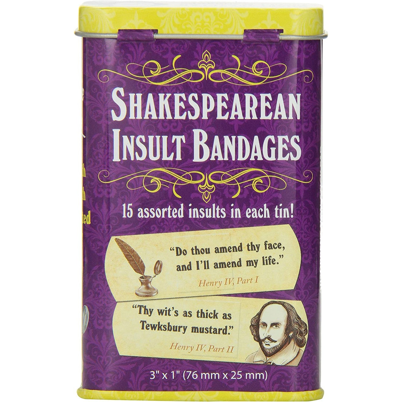 Make your cuts and scrapes hurt less with these Shakespearean insult b ...